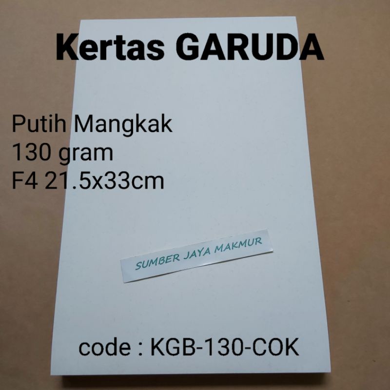 Jual Kertas GARUDA Premium - Water Mark Paper | Shopee Indonesia