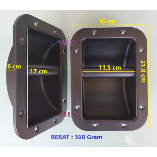 Jual Handle Besi Box Speaker / Handle Salon Besi Oval Besar | Shopee ...