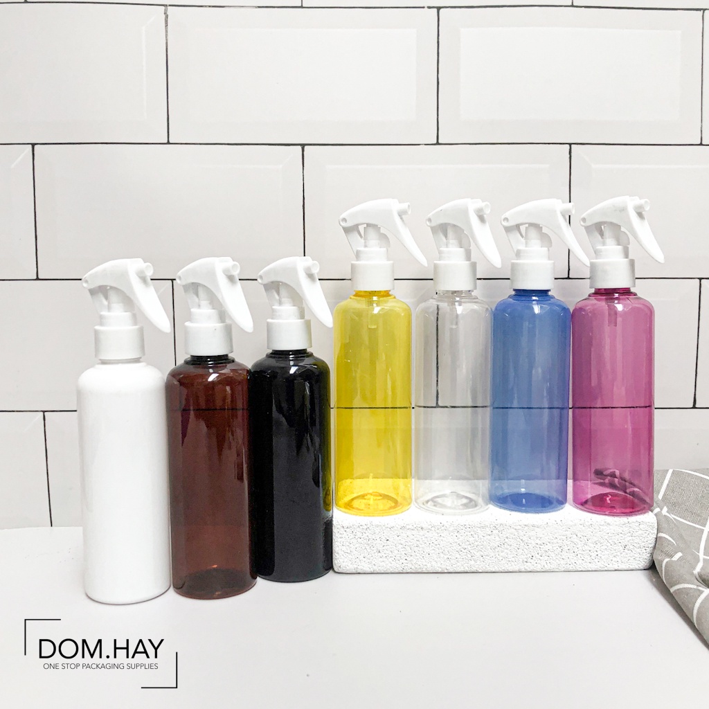 Jual Botol Trigger Spray Putih 250ml Plastik PET Botol Semprot Tanaman Handsanitizer ...