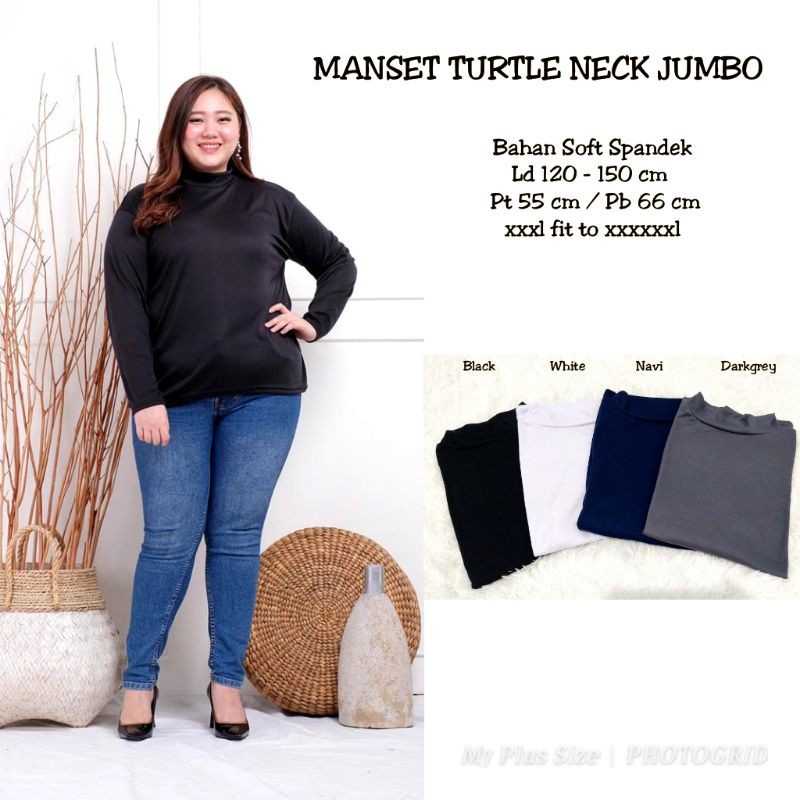Jual Manset Baju Jumbo XXL Lengan Panjang Spandek / Daleman Baju Kaos ...