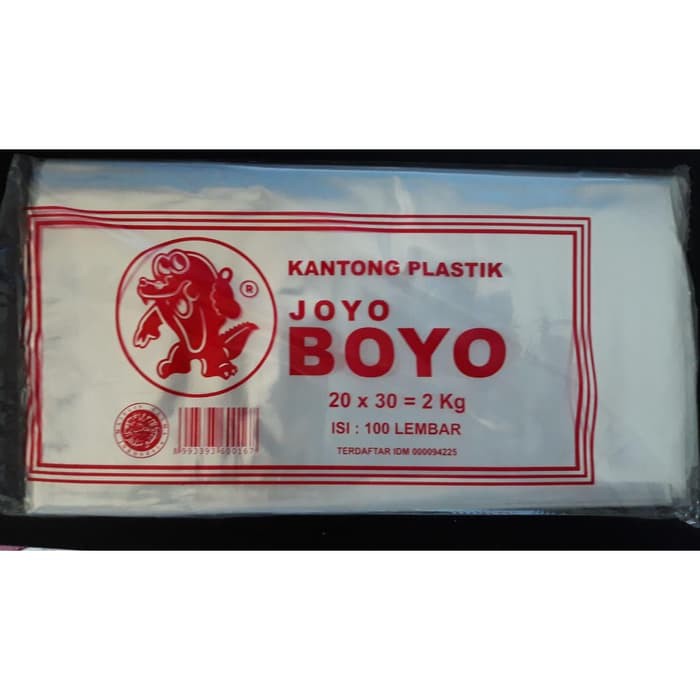 Jual Kantong Plastik Joyo Boyo 2kg/Plastik Boyo 2kg | Shopee Indonesia