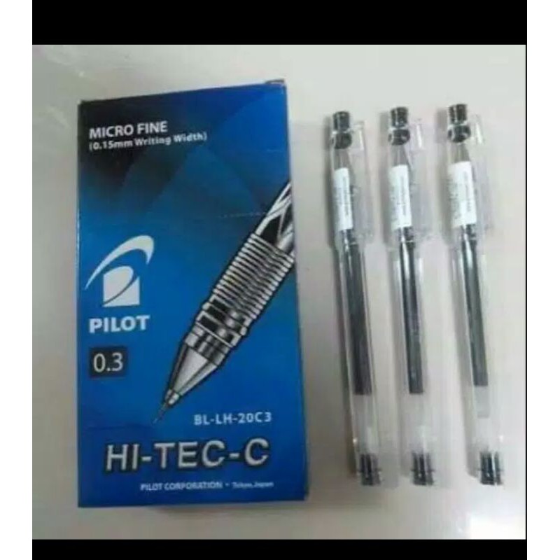 Jual Bulpen Hitec C Pilot Biru | Shopee Indonesia