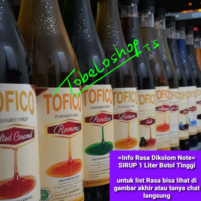 Jual SIRUP- TOFICO SIRUP / SIRUP TOFICO / SYRUP TOFICO / TOFICO / TOFICO SYRUP - SIRUP BTL TINGI ...