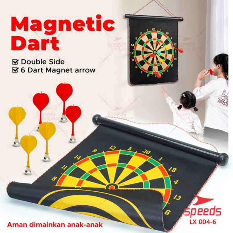 Jual DART GAME MAGNET / MAGNETIC DART GAME / PAPAN DART | Shopee Indonesia