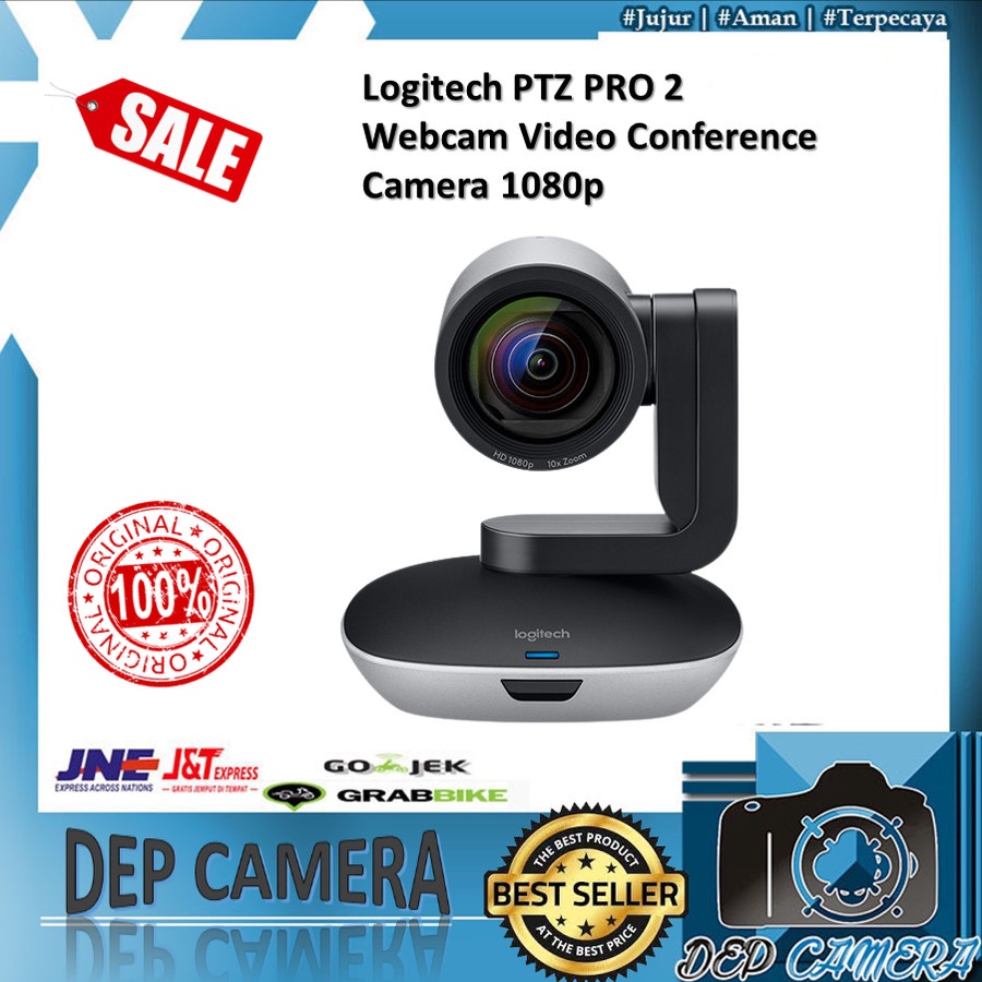 Jual Logitech PTZ PRO 2 Webcam Video Conference Camera 1080p | Shopee ...