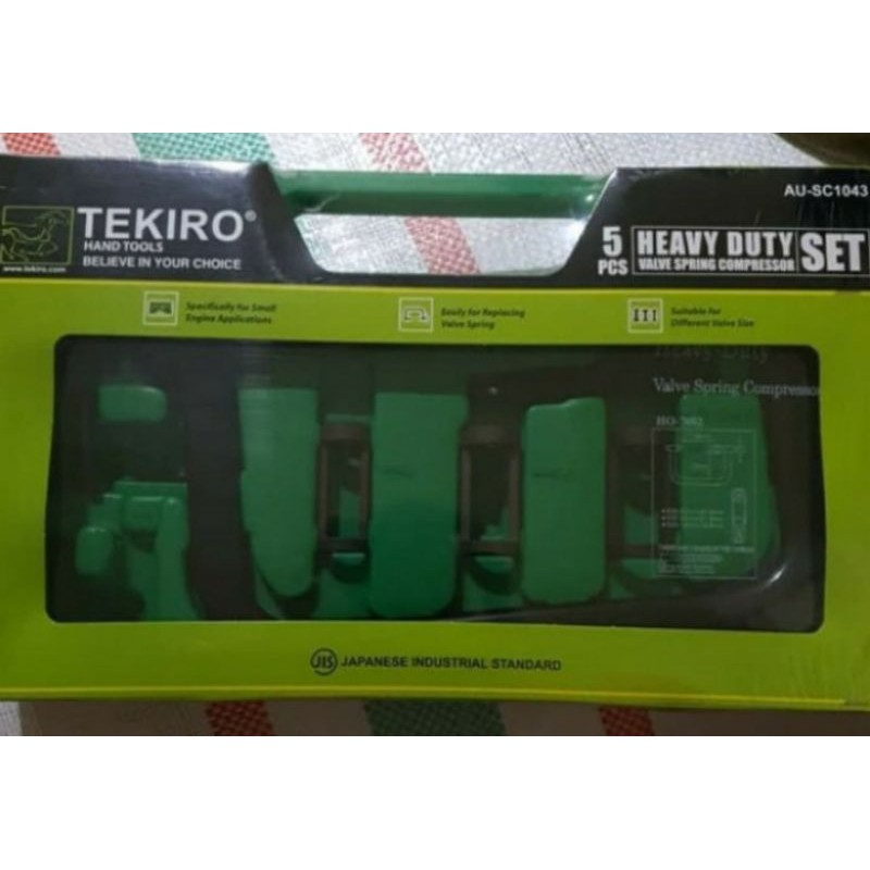 Jual (pswg) Tekiro heavy duty valve spring compresor/tracker klep ...