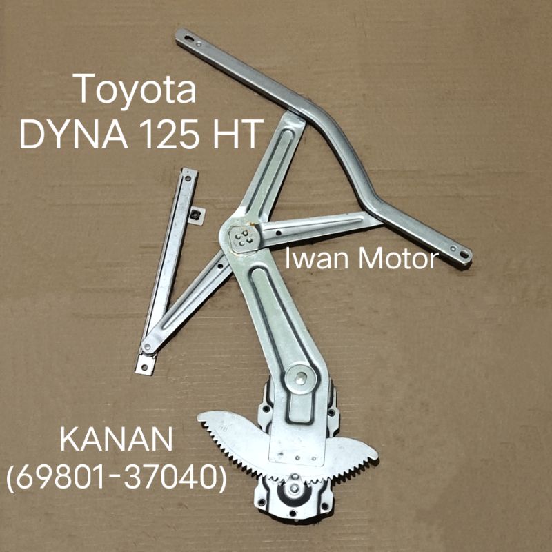 Jual Window Regulator - Dudukan Kaca Jendela KANAN Toyota DYNA 125 HT ...