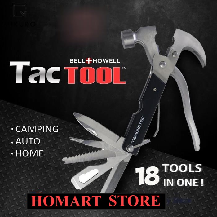 Jual Palu Multifungsi Serbaguna 18 Fungsi TANG SERBAGUNA TACTOOL 18 in ...