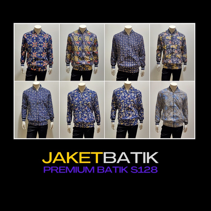 Jual JAKET BATIK Pria Wanita Model Bomber Kekinian Unik Premium ...
