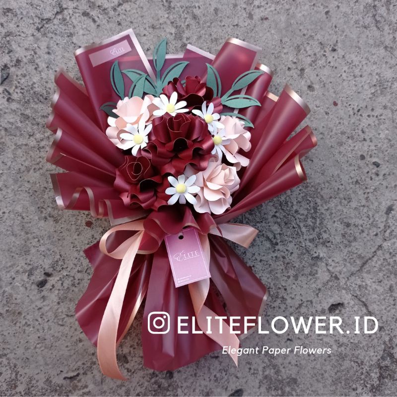 Jual Paper flower bouquet / Buket bunga wisuda / bunga kertas ...