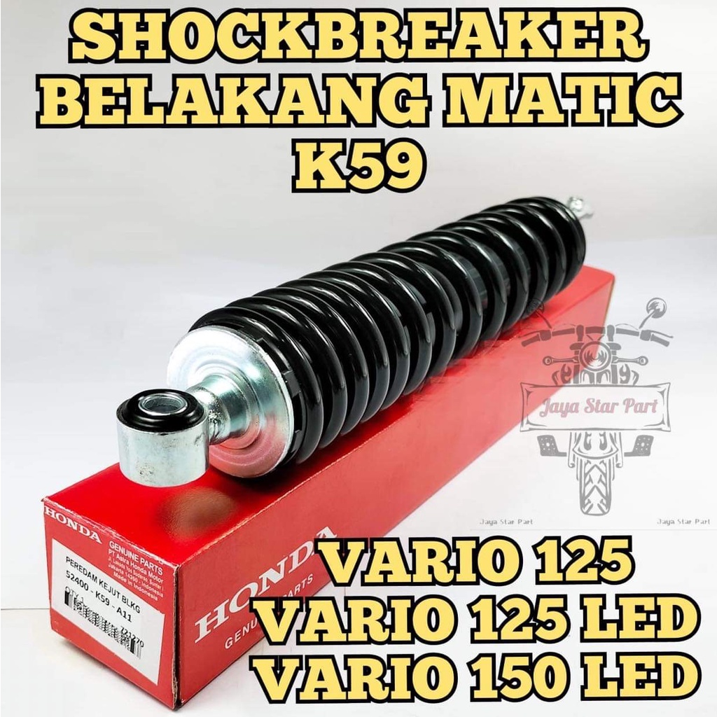 Jual (ORI) SHOCKBREAKER BELAKANG HONDA K59 VARIO KUALITAS ASLI ORIGINAL PRESISI SHOCK VARIO 125 ...