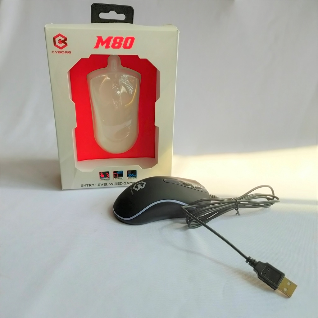 Jual Cyborg Wired Gaming Mouse (M80) | Shopee Indonesia
