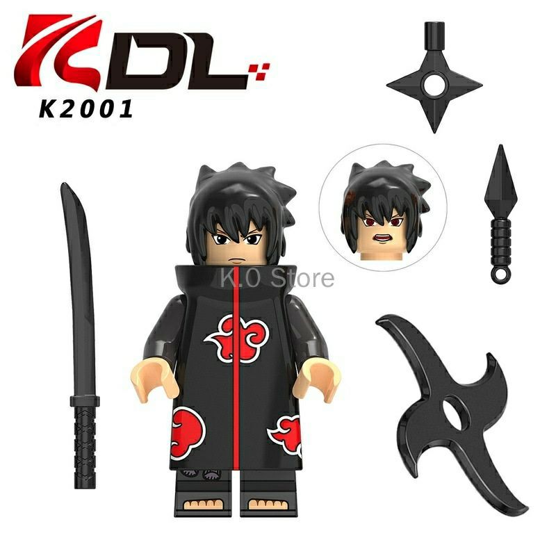 Jual Mainan Lego Naruto Shippuden Akatsuki (Uchiha Sasuke) Brick ...
