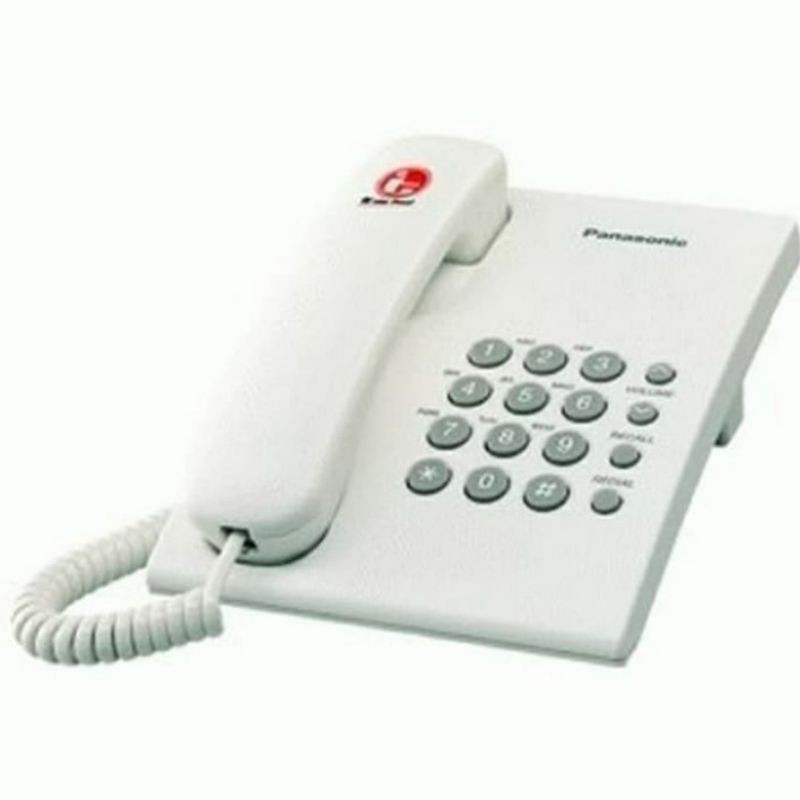 Jual Pesawat Telepon (Telephone) Panasonic KX-TS505MX KX-TS 505MX Putih | Shopee Indonesia