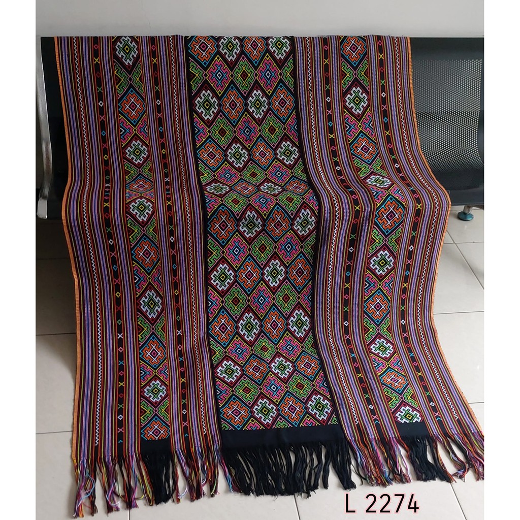 Jual L 2274 Tenun buna Insana hitam motif mata naek, Timor, NTT ...