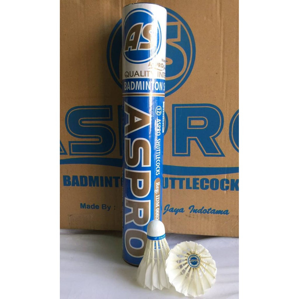 Jual bola/shutlecock/kok badminton ASPRO bb 036 | Shopee Indonesia