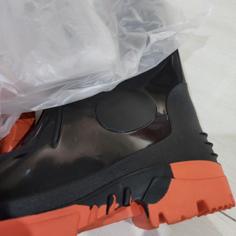 Jual SAFETY 02 hitam | Steffi Boots SEPATU BOOT PROYEK PVC Steel Toe ...