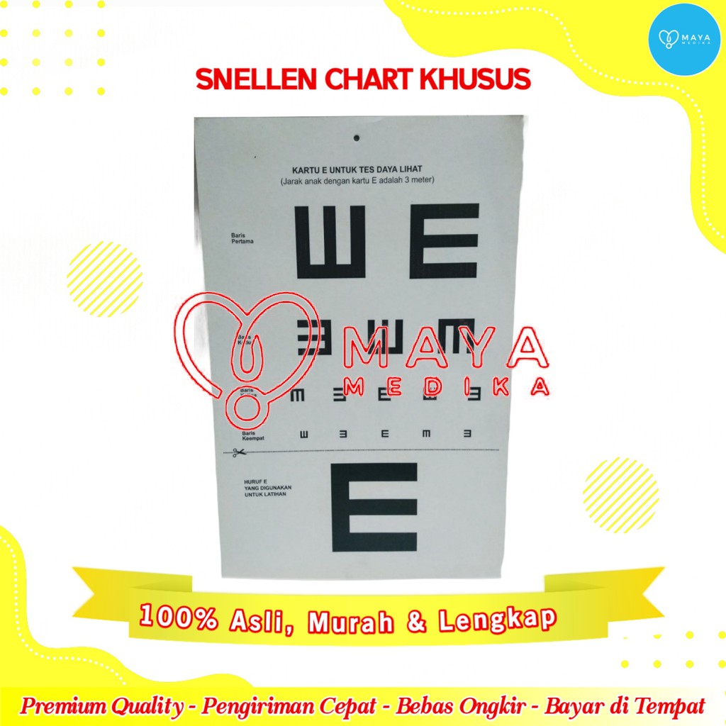 Jual Snellen Chart Khusus | Shopee Indonesia