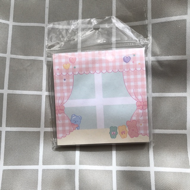 Jual Cute Korean Gummy Pink Sticky Note | Shopee Indonesia