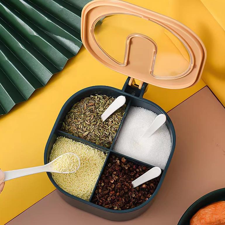 Jual Tempat Bumbu 4 Sekat / Kotak Bumbu 4 in 1 / Tempat Bumbu Dapur ... Jual Tempat Bumbu 4 Sekat / Kotak Bumbu 4 in 1 / Tempat Bumbu Dapur ...