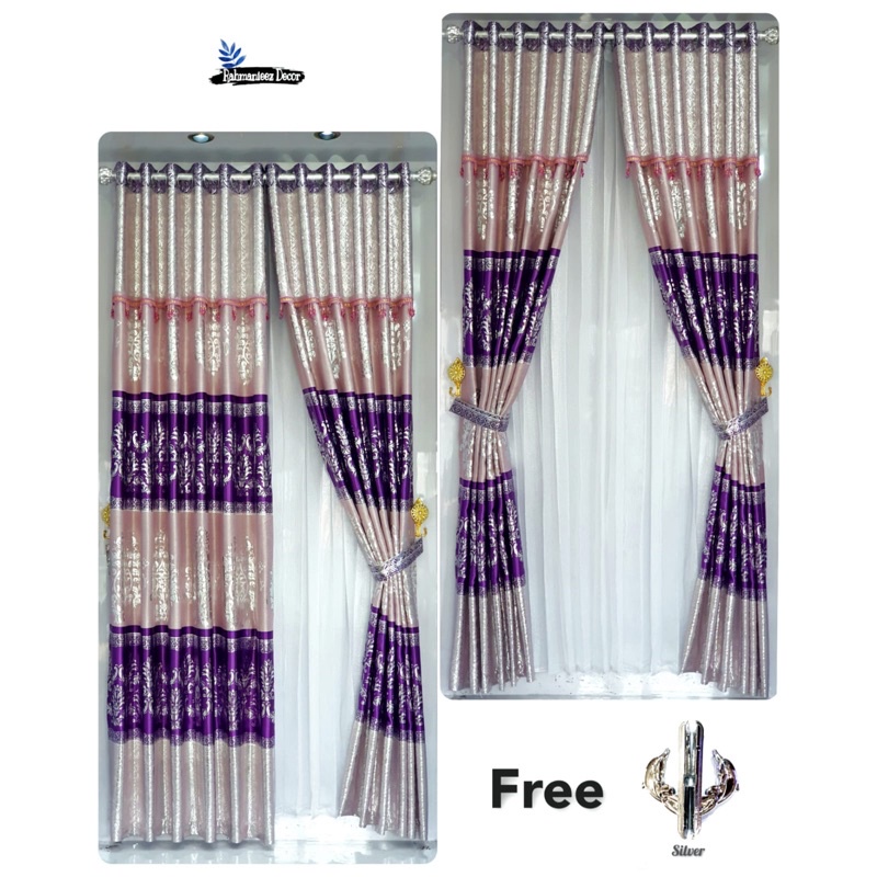 Jual Gorden Jendela Poni Aesthetic PremiumTebal 100% Kain Blackout ...