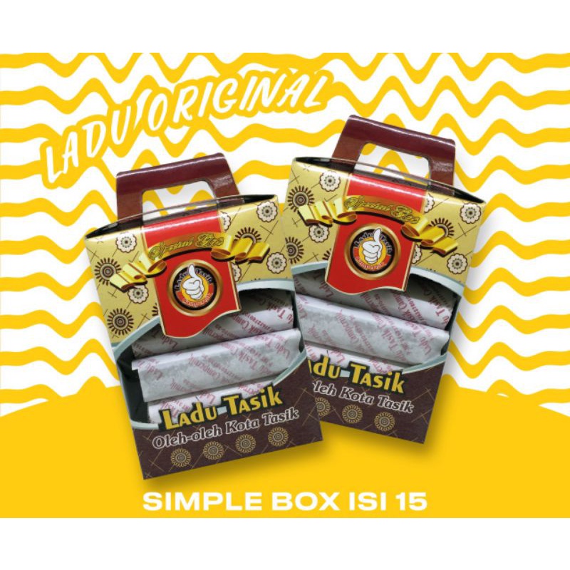 Jual Ladu Tasik Ketan Asli Kemasan Simple / ladu tasik camperenik / oleh-oleh khas tasik / ladu ...