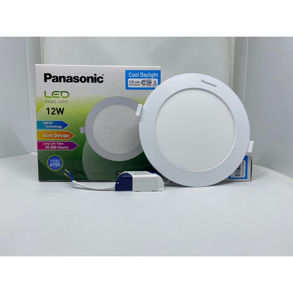 Jual PANASONIC LED PANEL 12 WATT 12W NNP735663031 LAMPU LED PANEL INBOW | Shopee Indonesia