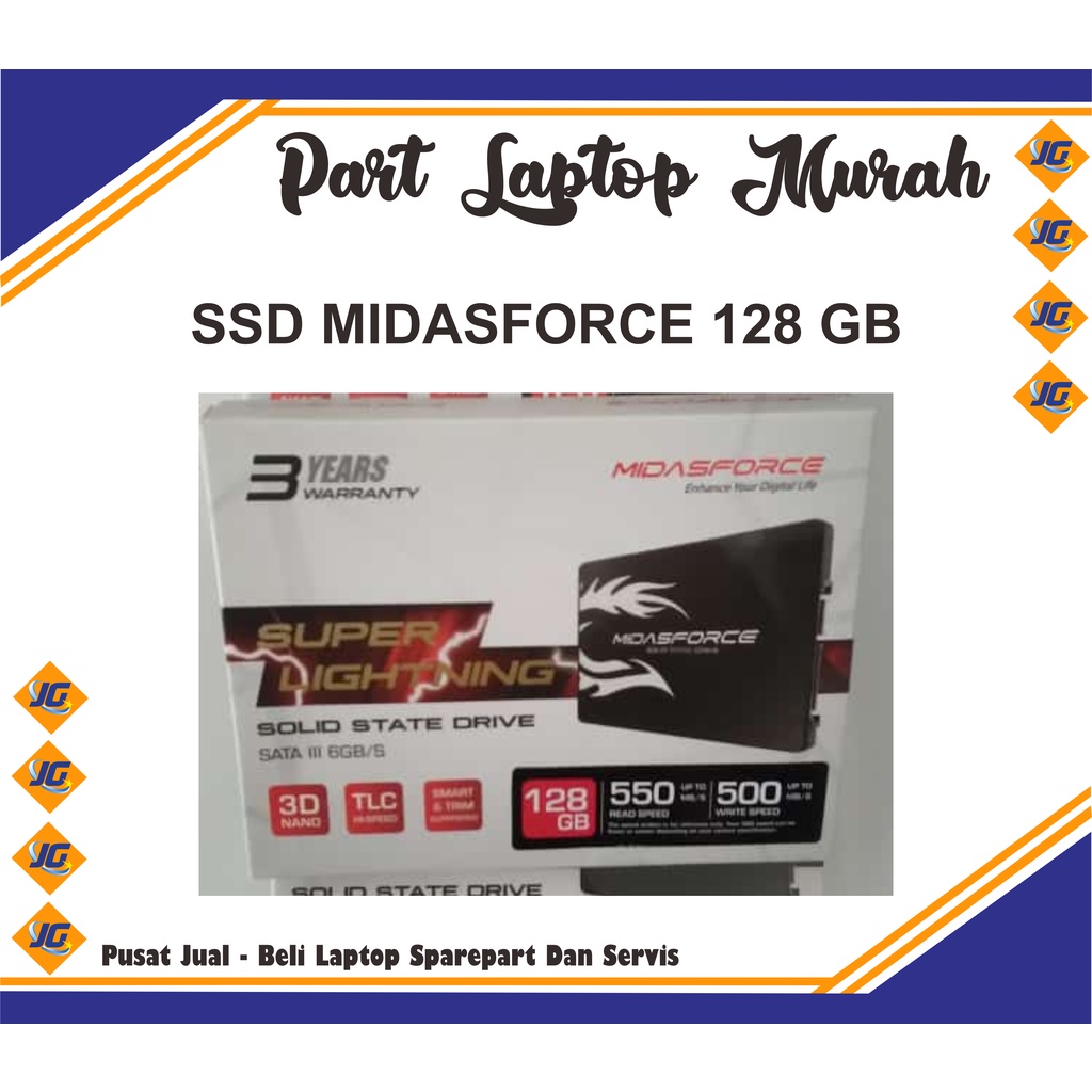 Jual ssd midasforce 128gb new | Shopee Indonesia