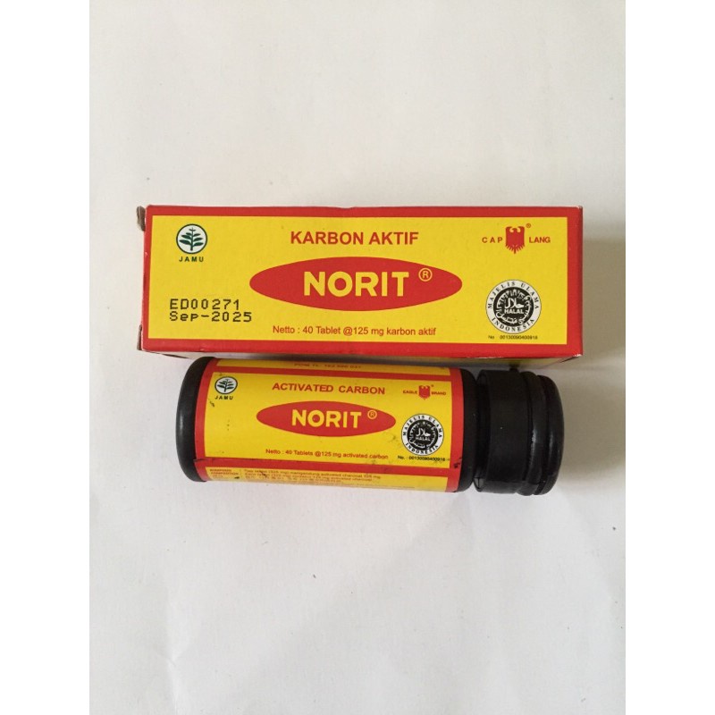 Jual NORIT KARBON AKTIF ISI 40 TABLET | Shopee Indonesia