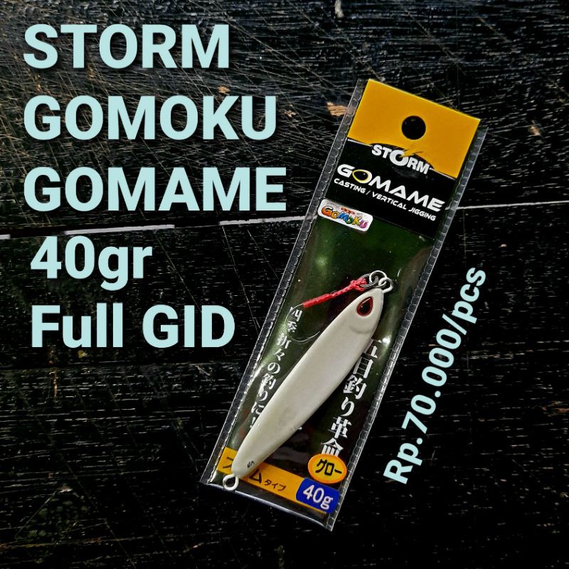 Jual METAL JIG STORM GOMOKU GOMAME 40GR | Shopee Indonesia