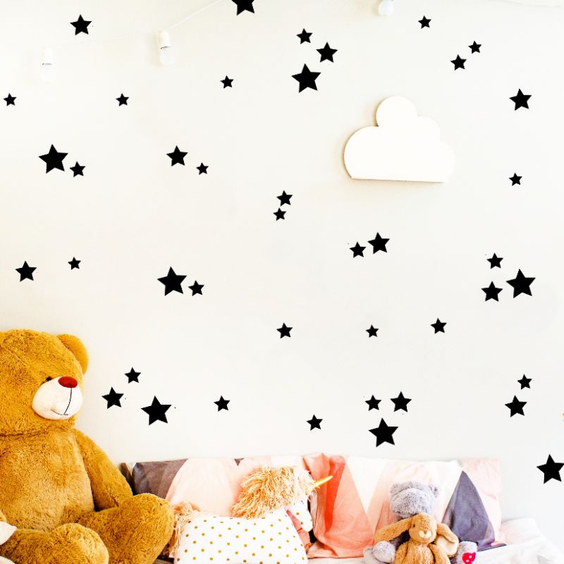 Jual WALL STICKER STARS| STIKER DINDING BINTANG| HIASAN|PAJANGAN ...