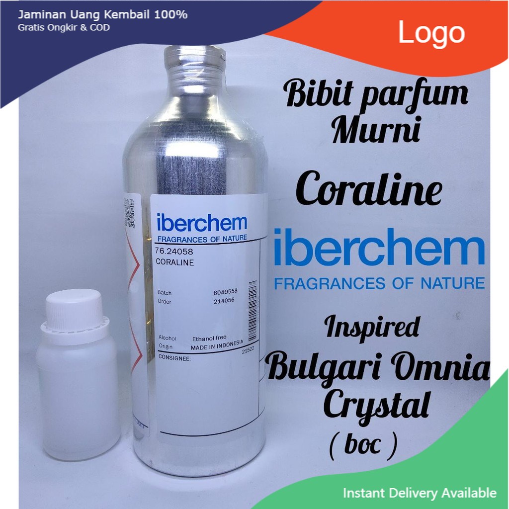 Jual PARFUME BIBIT PARFUM MURNI 100 ML. BY IBERCHEM INSPIRASI BULGARI ...