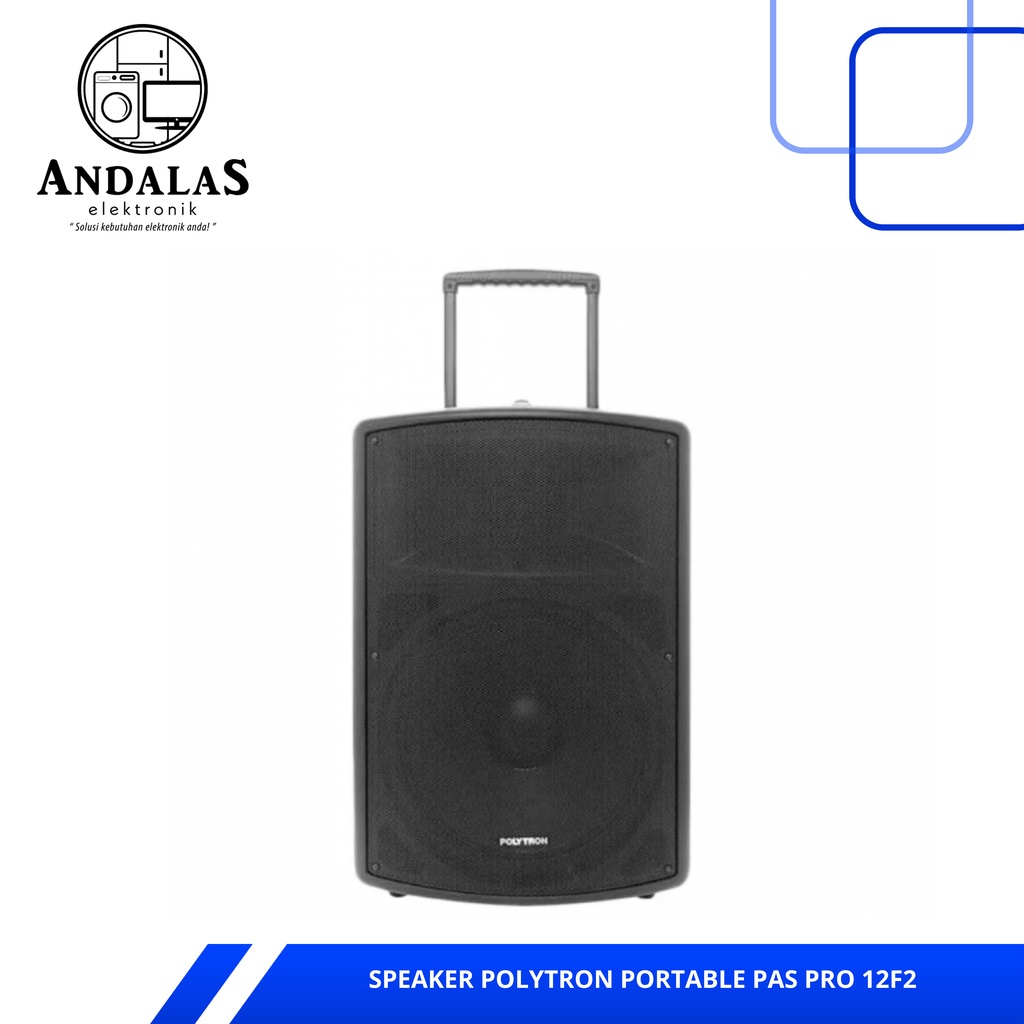 Jual SPEAKER POLYTRON PAS PRO12F3 PORTABLE PAS PRO 12F3 / PAS PRO12F ...