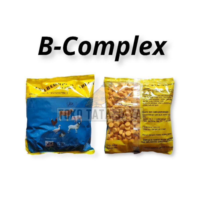 Jual USFA B-Complex Vitamin B Kompleks Untuk Ayam, Bebek, Sapi, Kambing ...