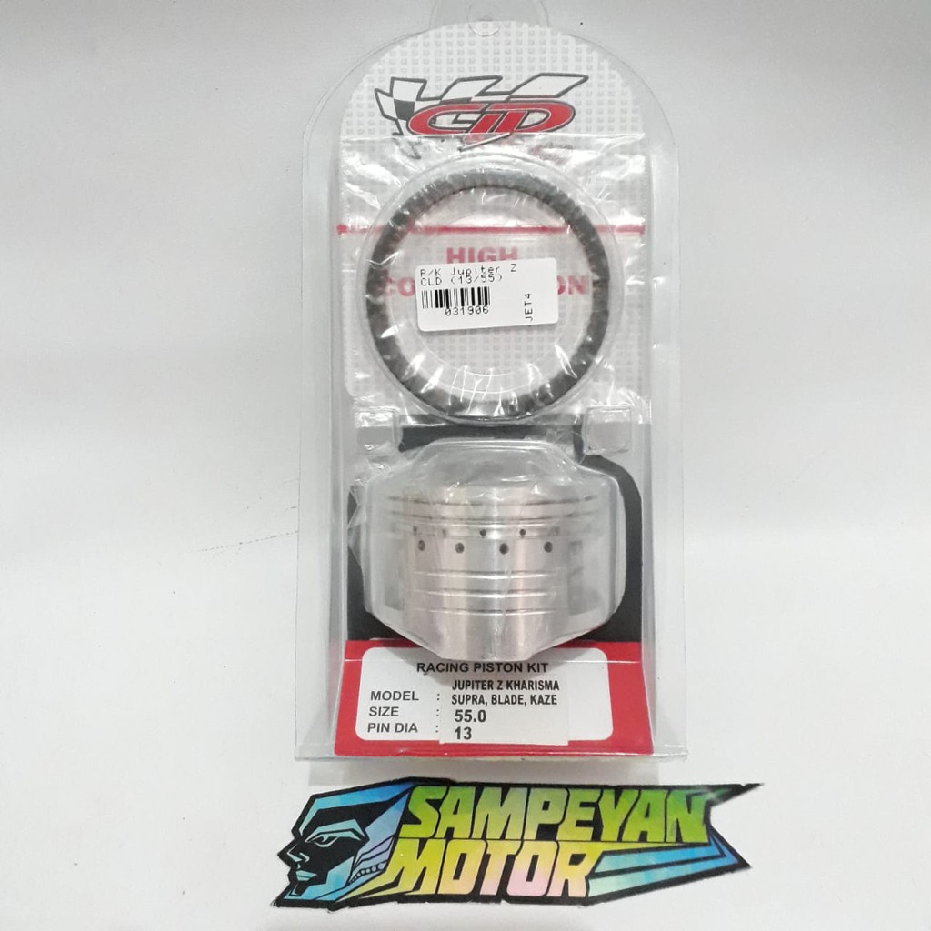 Jual Piston Kit Seher Seker Set Mio Beat Jupiter Z Pin 13 15 D 55 54.5 60 61 CLD Racing | Shopee ...