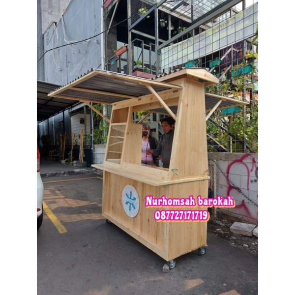 Jual GEROBAK , GEROBAK JATI BELANDA, GEROBAK MURAH | Shopee Indonesia