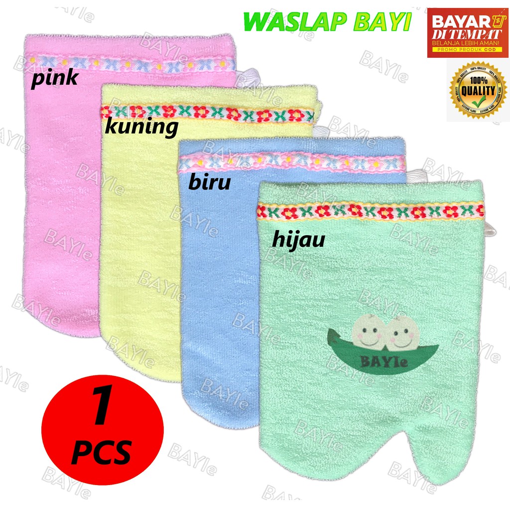 Jual BAYIe - 1 Pcs Waslap Handuk Jari / Waslap Bayi / Lap Bayi / Lap ...