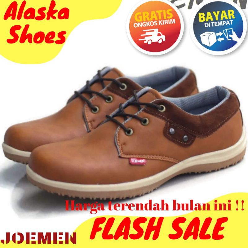 Jual JOEMEN J 33 Sepatu Casual Pria Sepatu tali 100% ori. | Shopee ...
