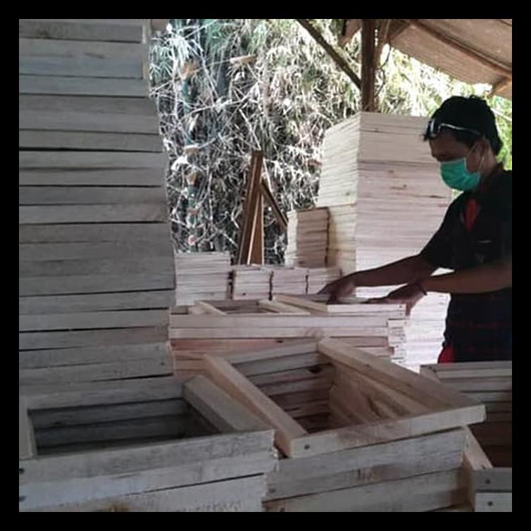 Jual Spanram Frame Rangka Kayu 90X120 Cm Terlengkap | Shopee Indonesia