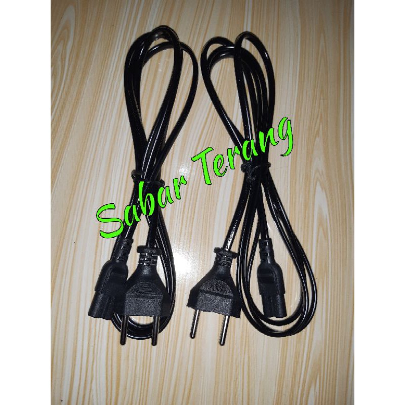 Jual KABEL PRINTER KABEL ANGKA 8 Kabel Power PS Printer Epson panjang 1 ...