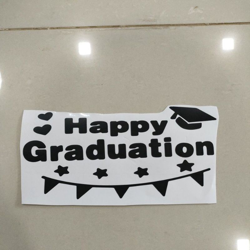 Jual stiker happy graduation | Shopee Indonesia