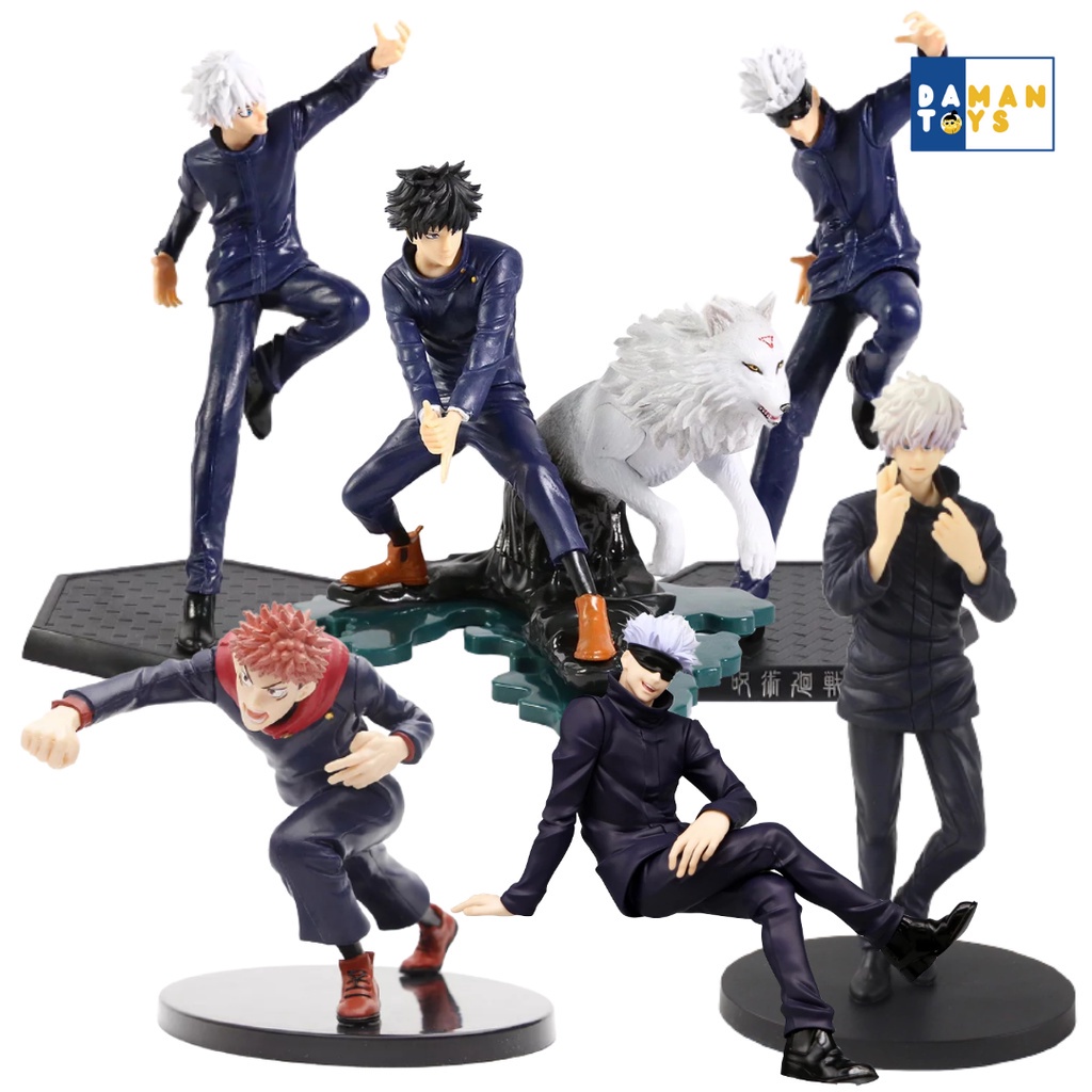 Jual DToys Anime Jujutsu Kaisen Fushiguro Megumi Action Figure Divine ...