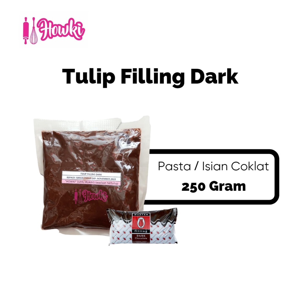 Jual Coklat Filling Tulip Dark 250gr. | Shopee Indonesia