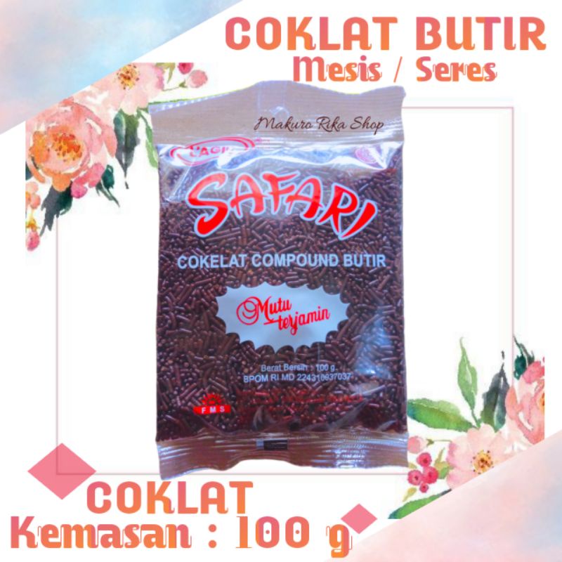 Jual Seres Safari 100 g / Seres safari warna / Seres safari coklat ...