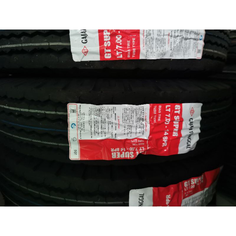 Jual GAJAH TUNGGAL GT SUPER 700 R14 / 700 14 / 7.00 - 14 8PR (BAN ...