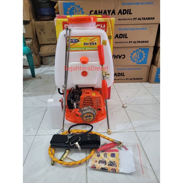 Jual Mesin Semprotan Hama ROBOTECH RH 888 2Tak (20Liter)Knapsack ...
