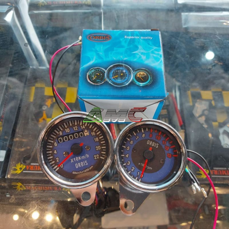 Jual Speedometer kilometer Tachometer Odometer Indikator Rpm Amper ...