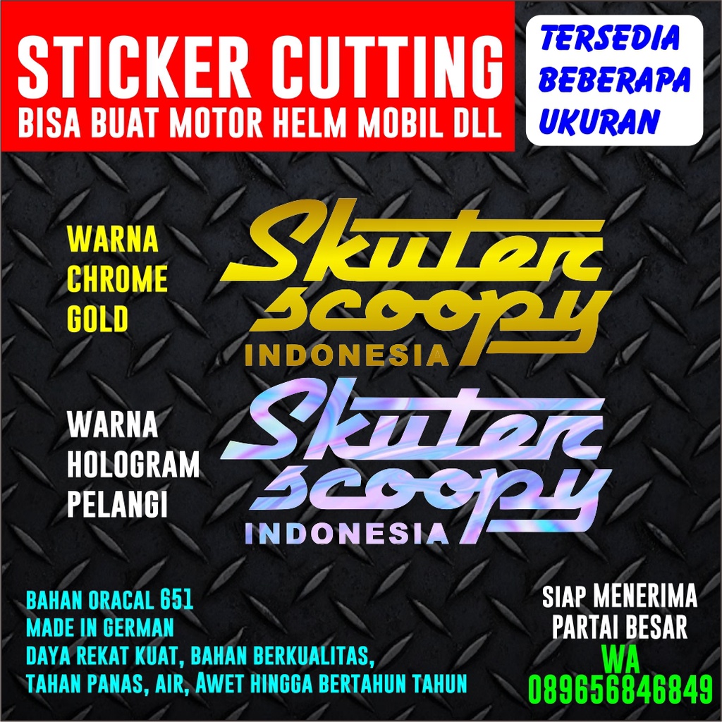 Jual stiker skuter scoopy | Shopee Indonesia