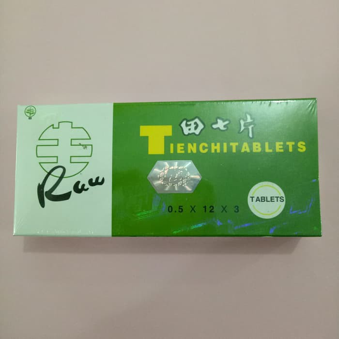 Jual raw tienchi tablets isi 36 tablet strip | Shopee Indonesia