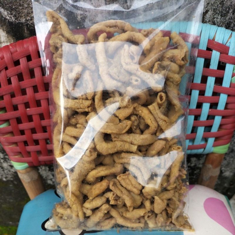 Jual kripik usus crispy 250 gram | Shopee Indonesia